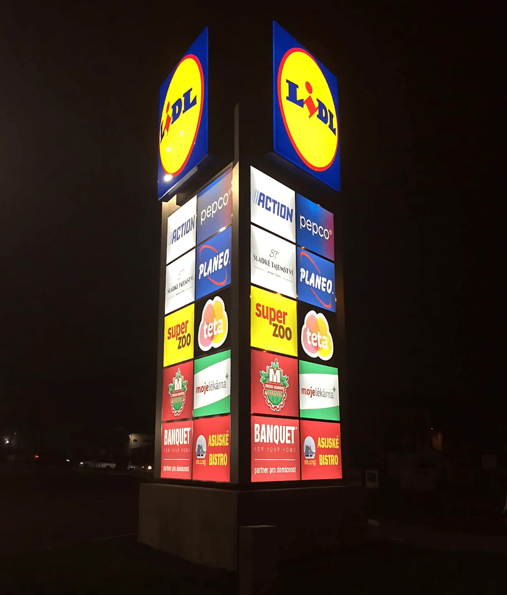 Světelná a nesvětelná reklama na míru